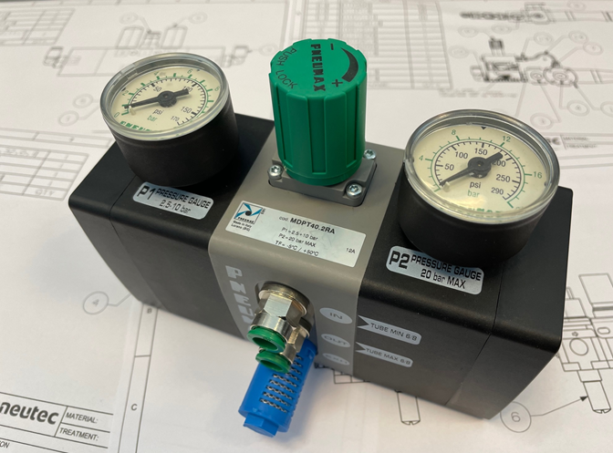 Lokaal uw persluchtdruk verhogen met pressure booster - Pneutec