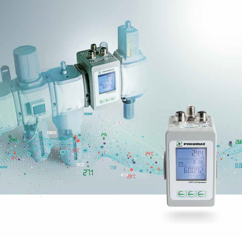 Product nieuws: Airplus digital flow sensor van Pneumax - Pneutec